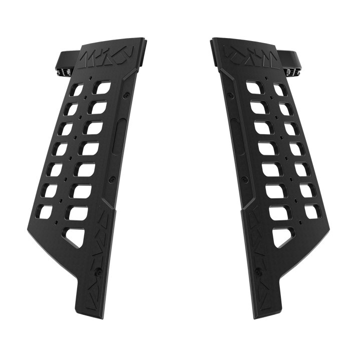 PLOMOR LC250 Embedded Bar Guard – Mag-Al, D-Pillar Handle, Matte Black
